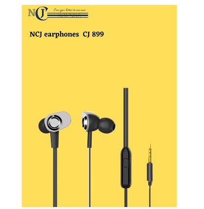 CJ899 Hi-Res Stereo Audio Pure Voice Music Earphone