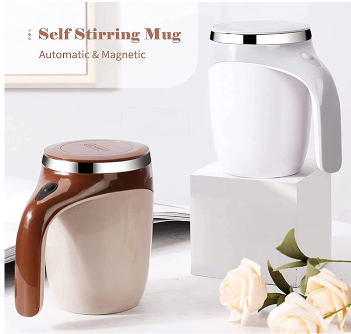 Buy Automatic Magnetic Stirring Coffee Mug at Meroshopping