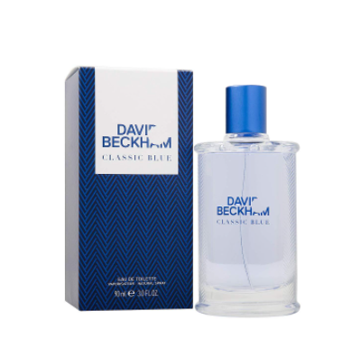 DAVID BECKHAM Classic Blue Eau De Toilette Perfume for Men-100ml
