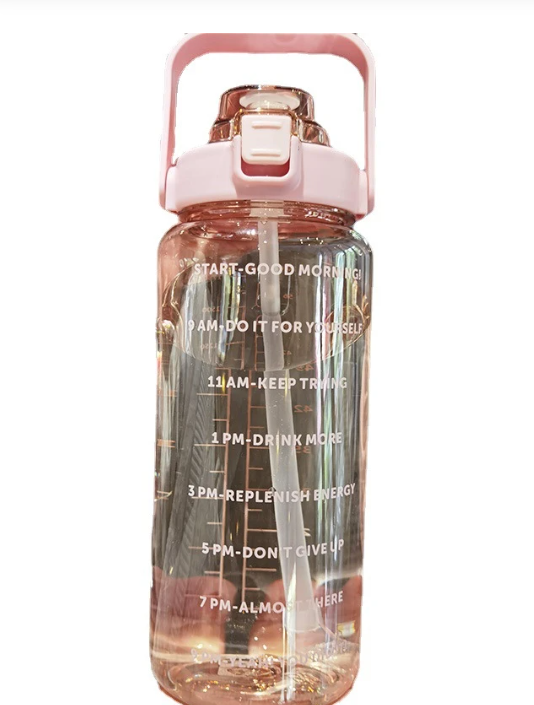 Buy 2000ML WATER BOTTLE WITH STRAW at Meroshopping