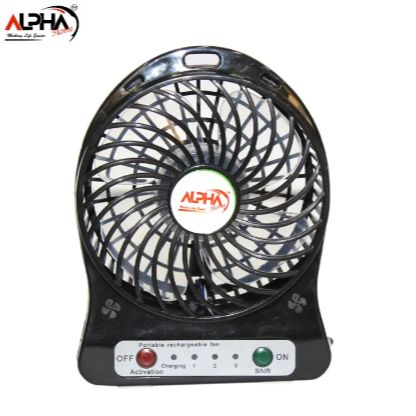 Alpha Home Rechargeable Mini Fan