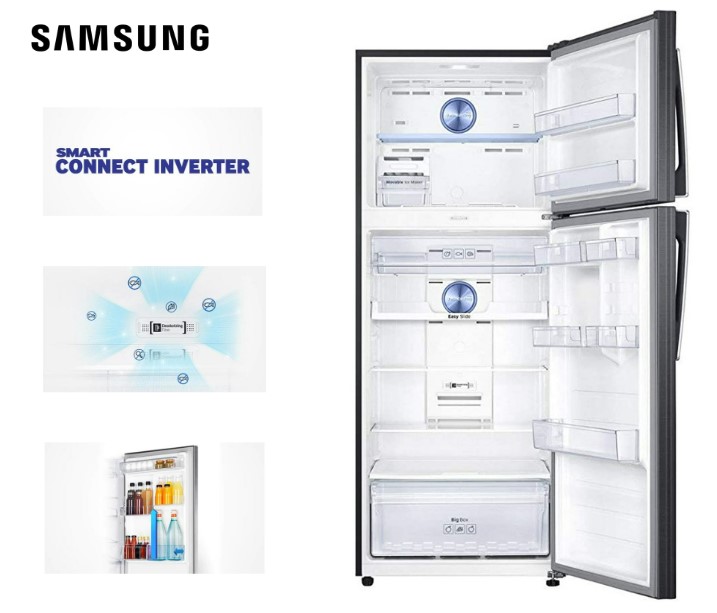 Buy Samsung 478 L Frost Free Double Door Refrigerator RT49K6338BS/TL at ...