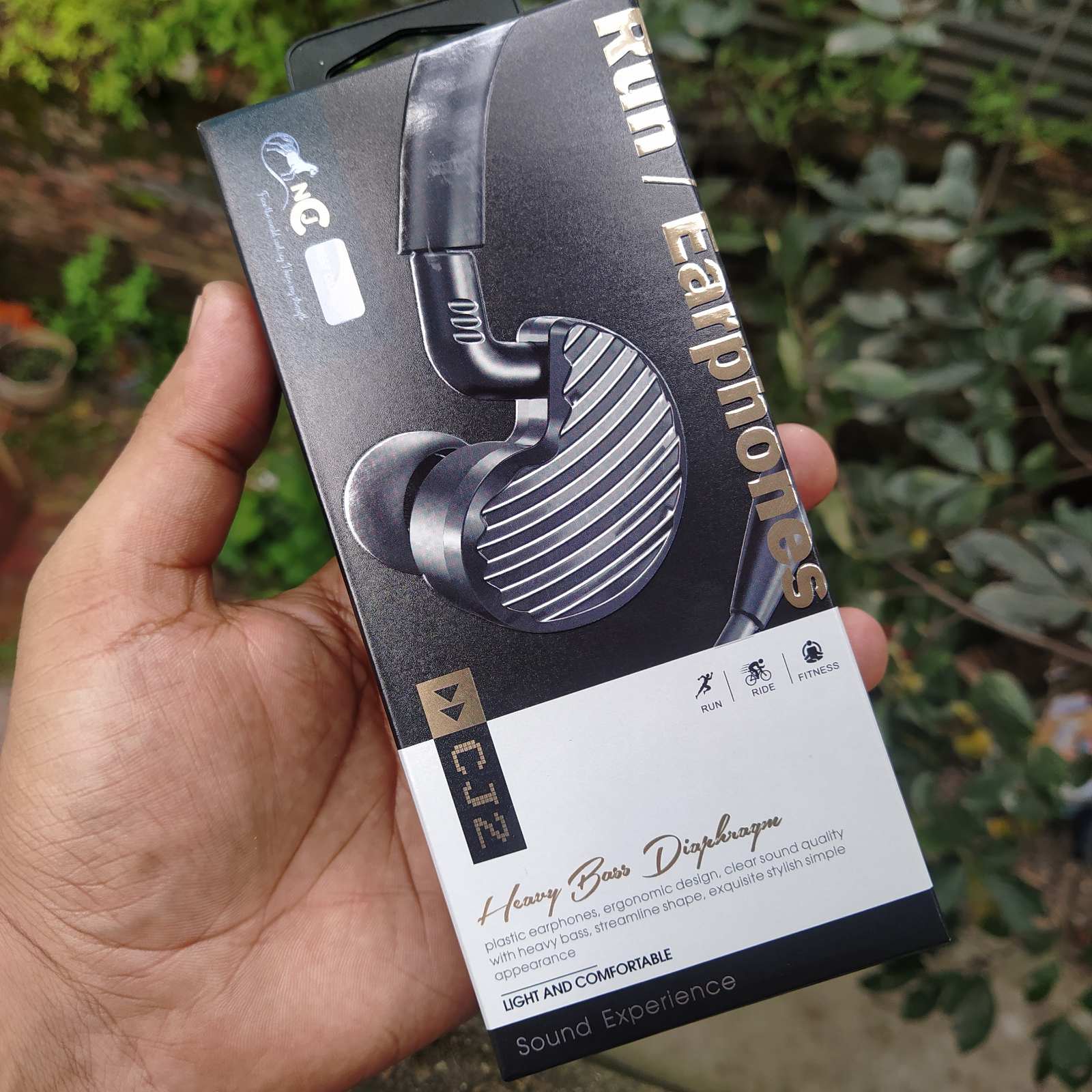 Buy NCJ CJ2 Heavy Bass Diaphragm Run Ride Fitness Earphone at Mero Shopping