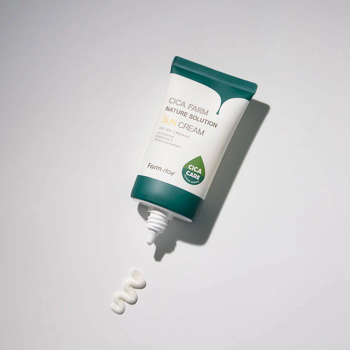 Best Skin Care Cica Farm Nature Solution Sun Cream SPF 50+ in Nepal