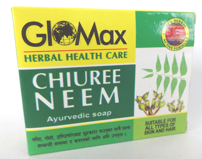 Buy online Glomax Chiuree Neem Ayurvedic Soap in Kathmandu, Nepal ...