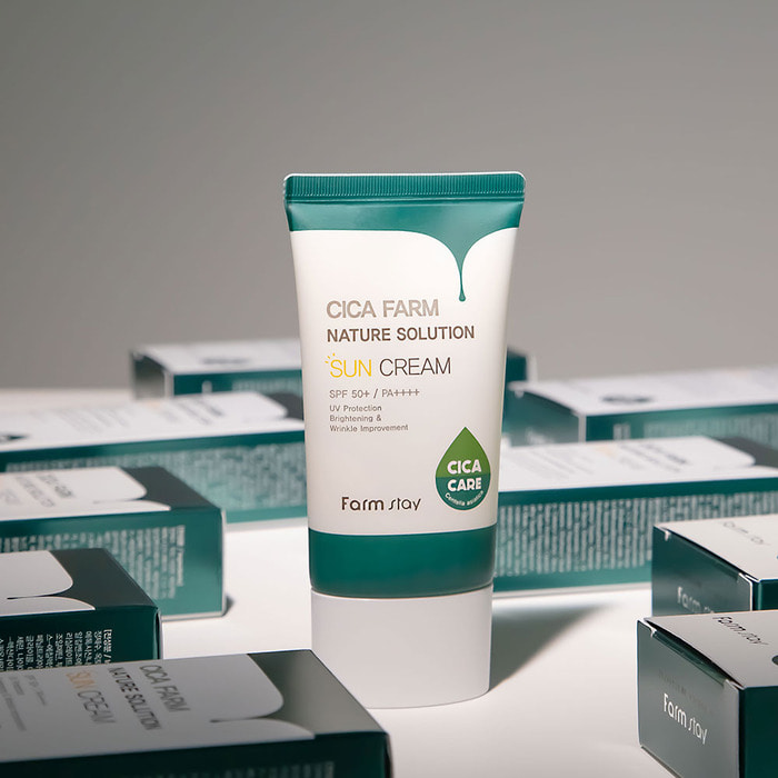 Best Skin Care Cica Farm Nature Solution Sun Cream SPF 50+ in Nepal