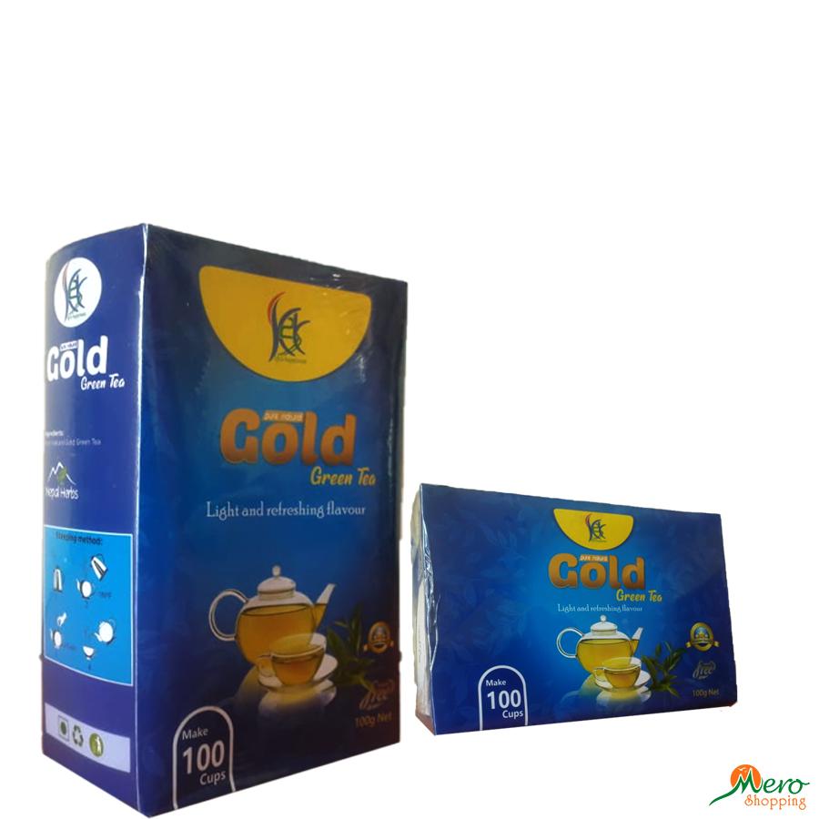 Buy Natural Gold Green Tea ( 100g ) at low price in Kathmandu Nepal