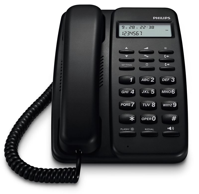 Philips Corded Telephone (CRD 150B) | Philips Corded Telephone (CRD ...