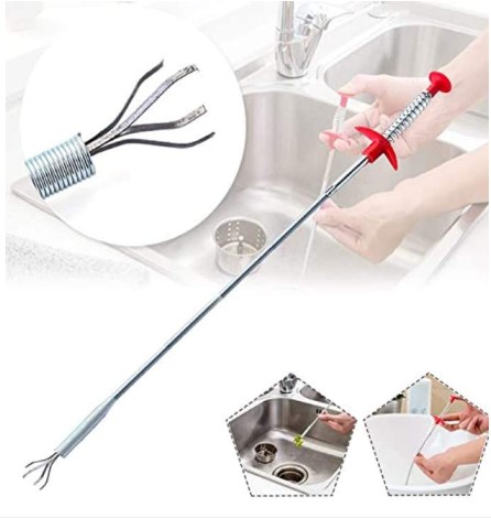 Buy Stainless Steel Hand Kitchen Sink Cleaning Hook Sewer Dredging ...