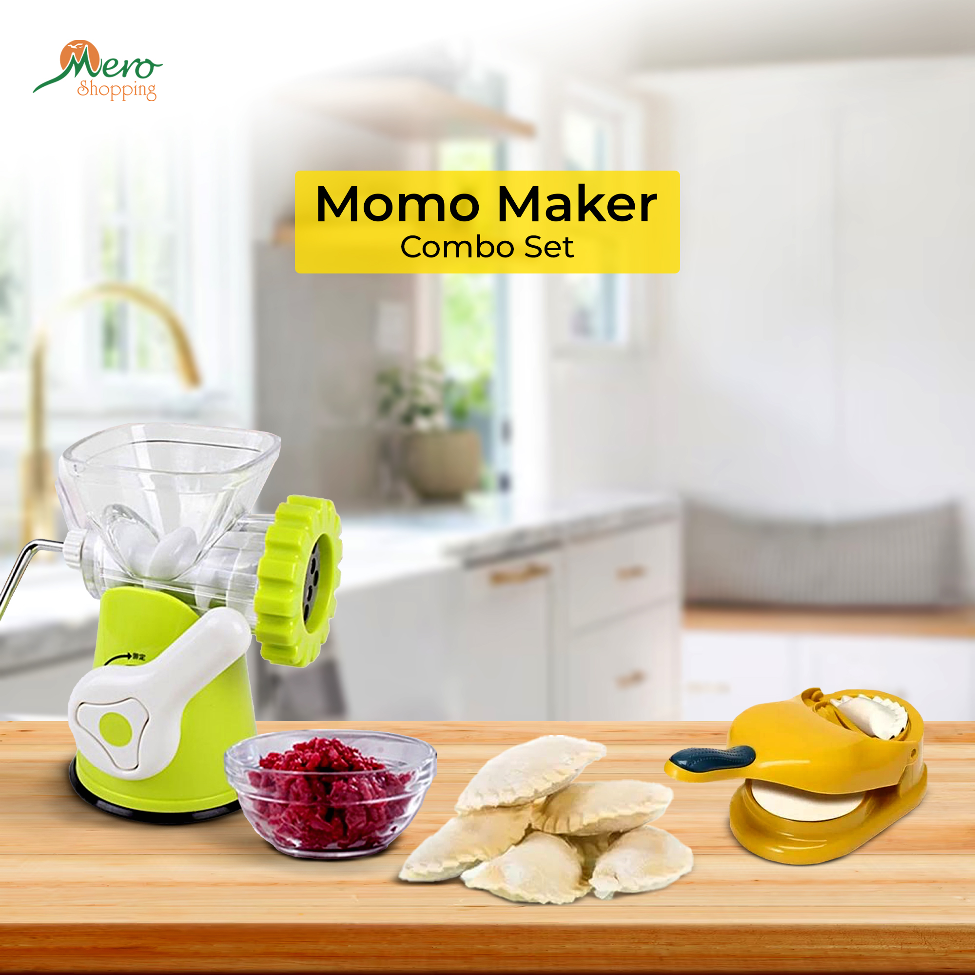 Combo of Momo Maker and Keema Maker
