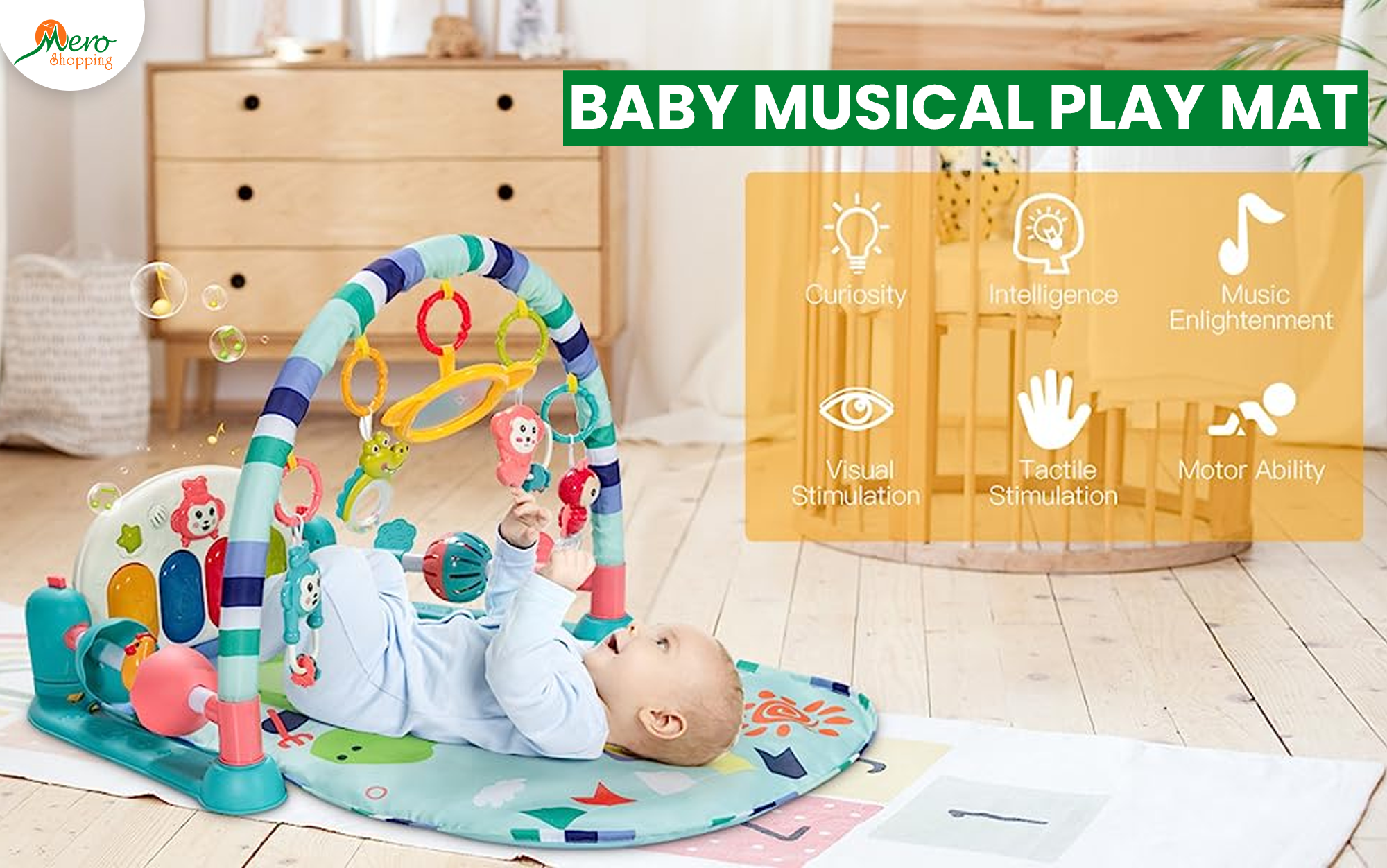 Buy Musical baby play mat in nepal