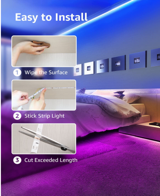 Buy Striscia LED RGB 10m at Meroshopping