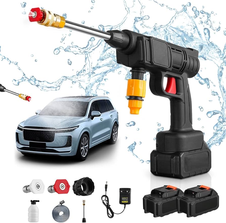 portable high pressure water spray