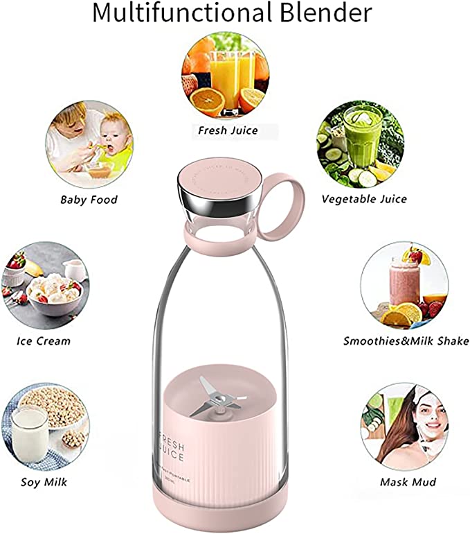 Buy Mini Jucier, Personal Size Blender, Fresh Juice Mini Fast Portable ...