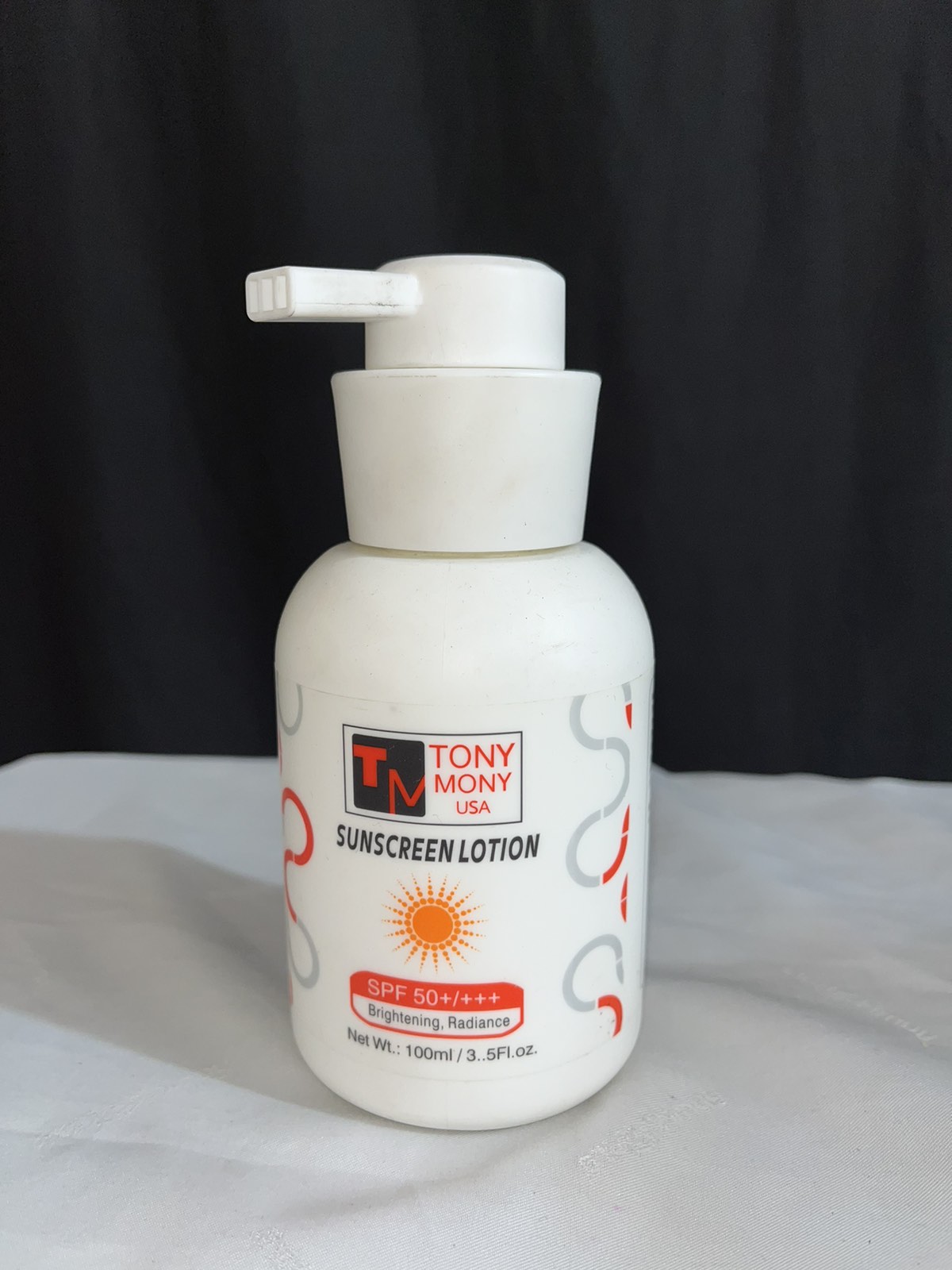 tony mony sun lotion
