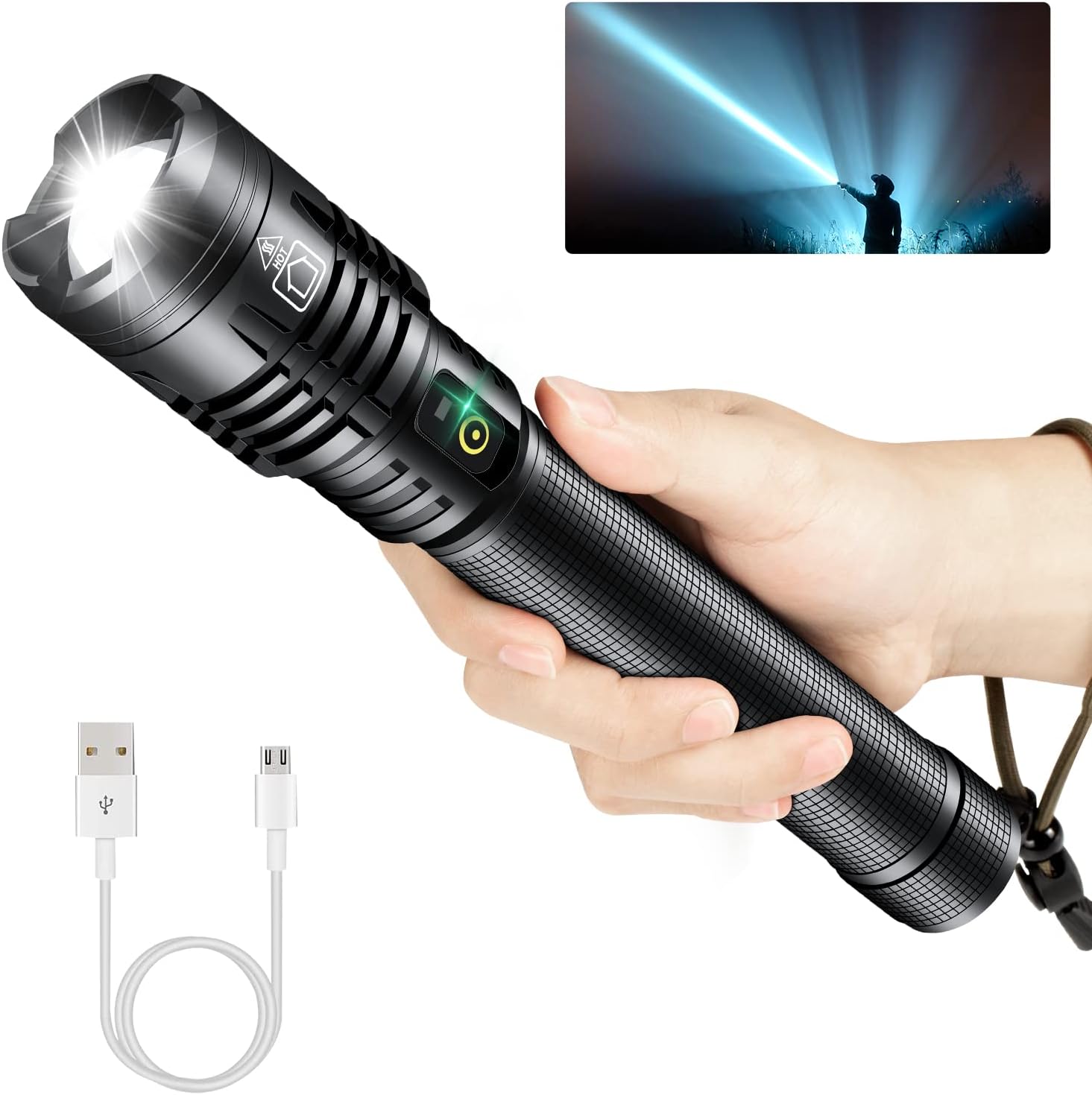 P90 Multifunctional Flashlight - Ultra Bright, Durable, and ...