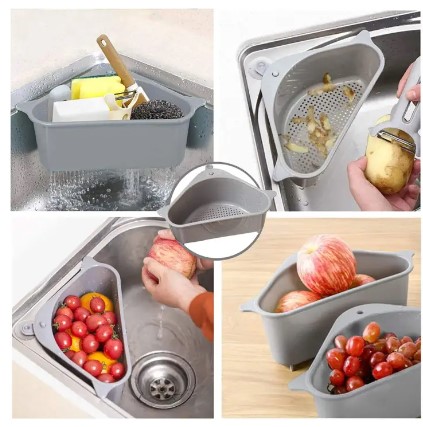 Buy Credly Multi Functional Kitchen Triangle Sink at MeroShopping