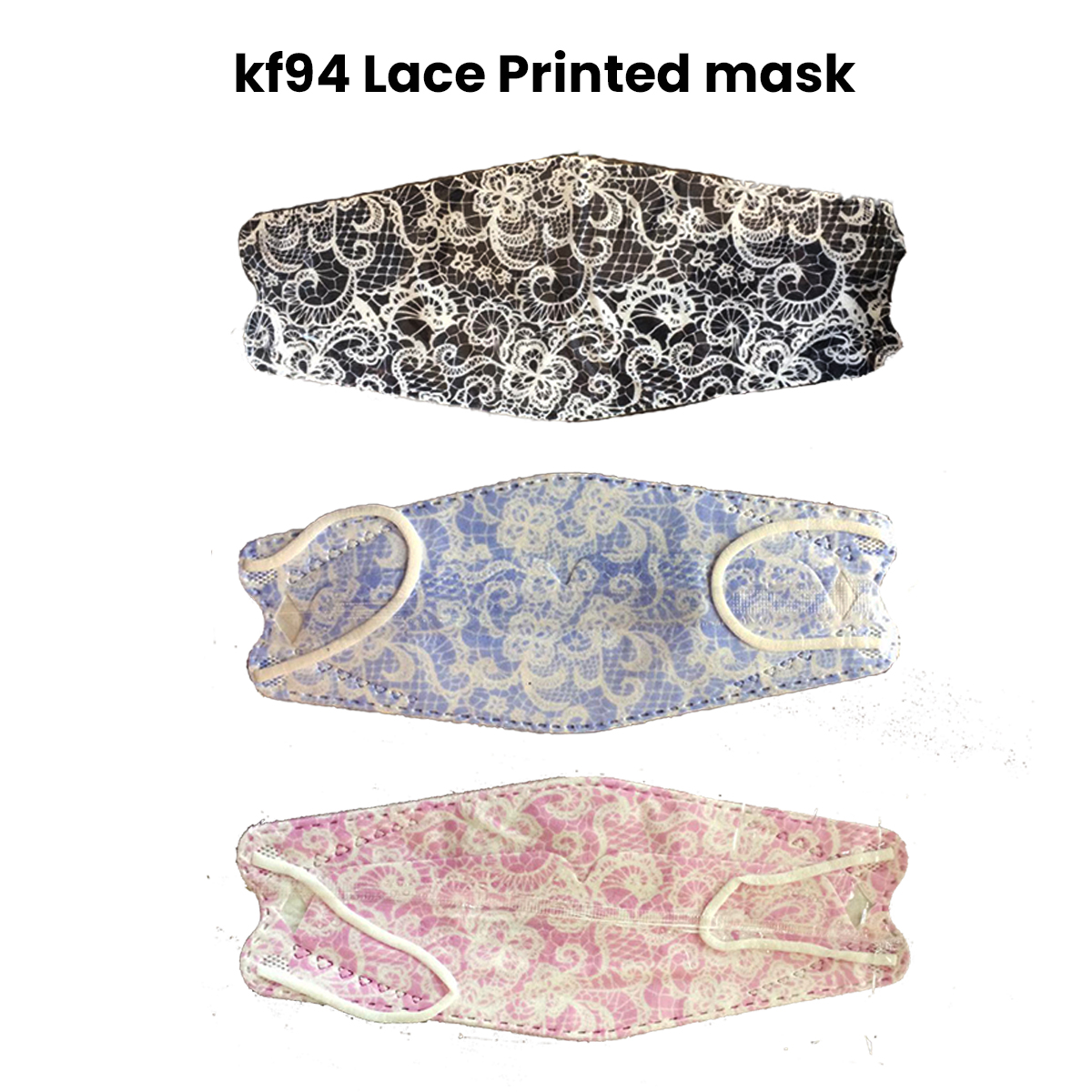 Fish Shaped Printed KF94 Mask |KF94 masks