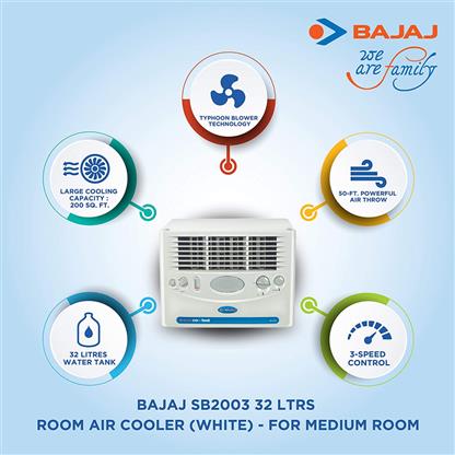 Buy Bajaj 32 L Personal Air Cooler (Coolest SB 2003) at Mero Shopping