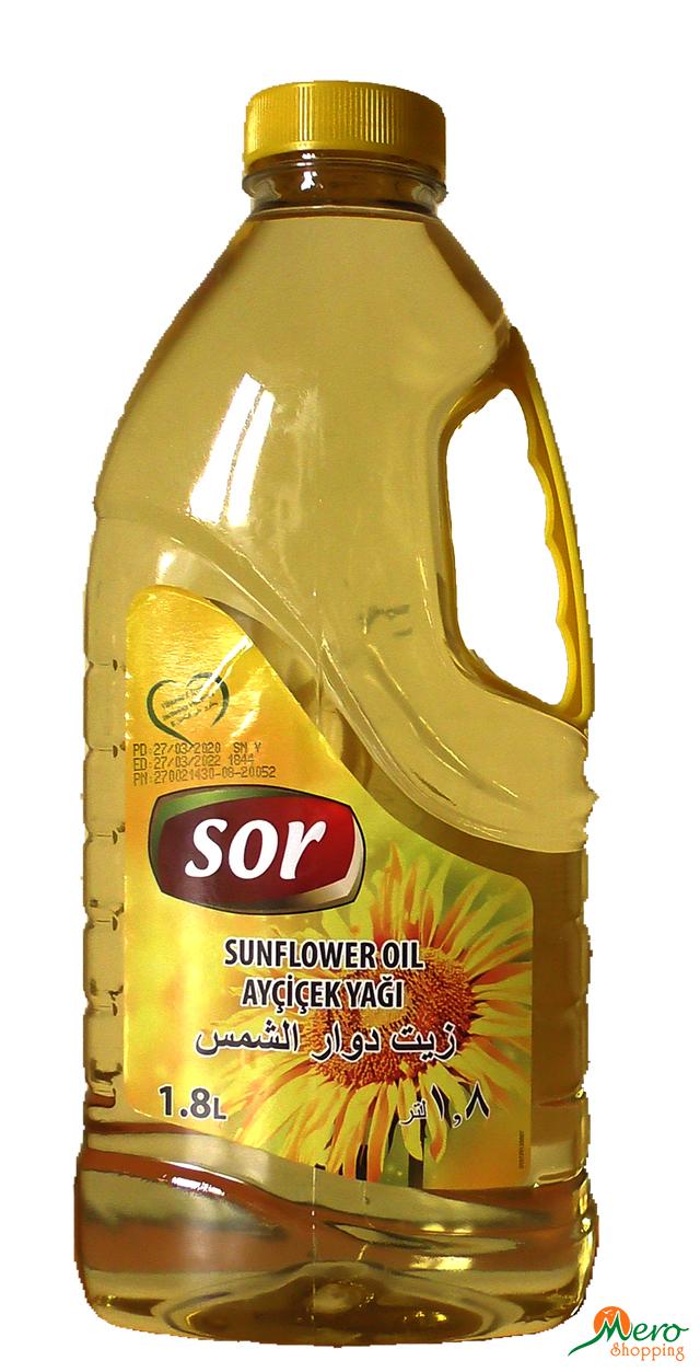 Buy SOR Sunflower Oil 1.8 Ltr at low price in Kathmandu Nepal
